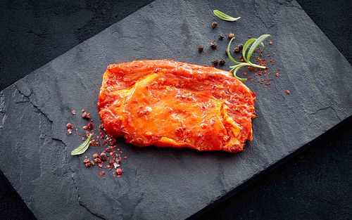 Hvidløg/oregano marineret kotelet (115 g.)