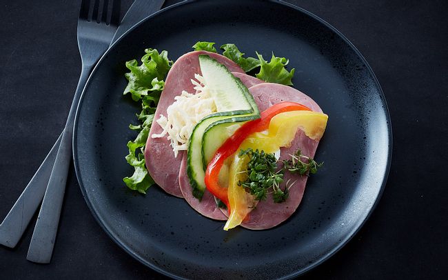 Oksebryst med peberrodssalat