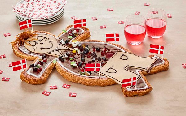 Kagemand af wienerbrød