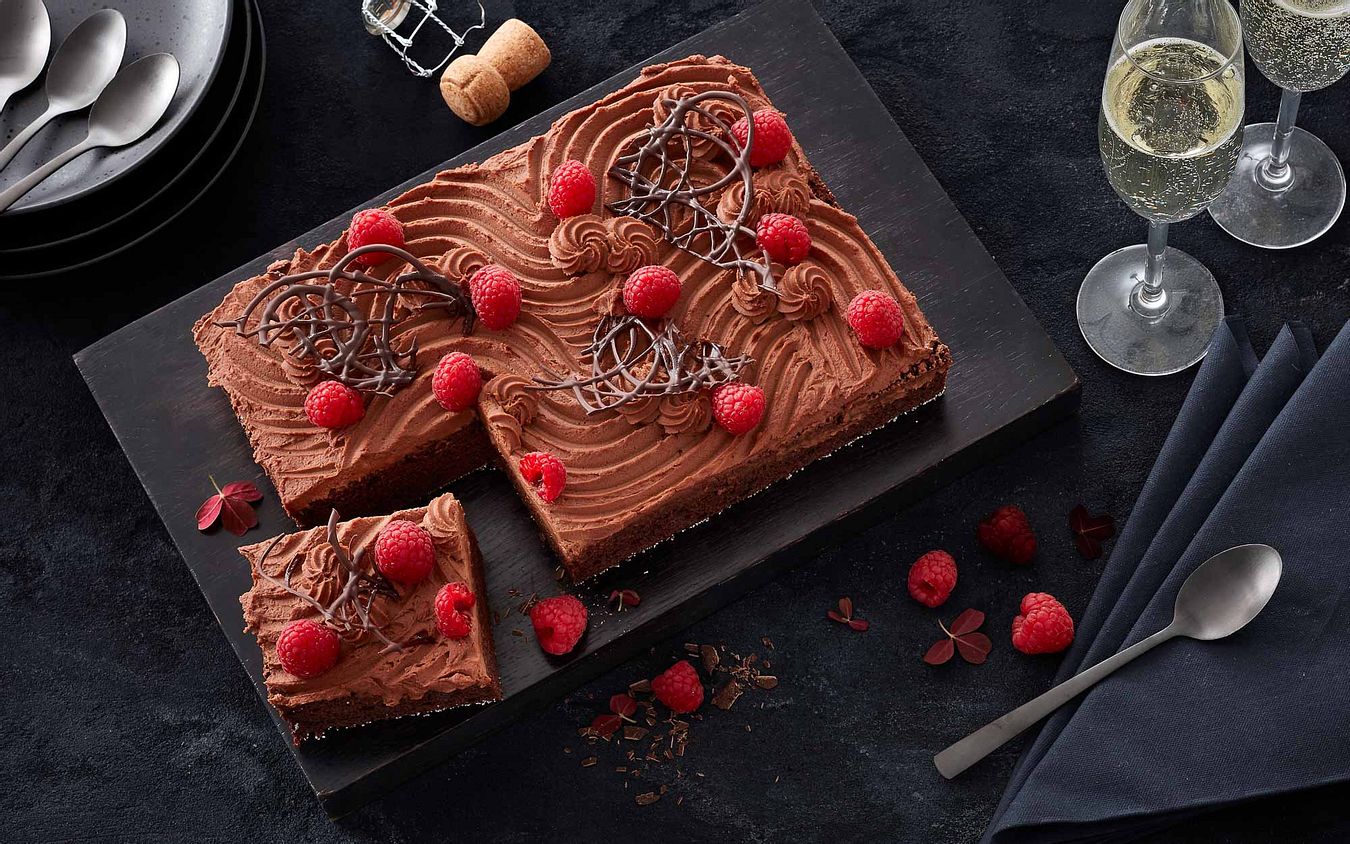 Chokoladekage med Sarah Bernhardt creme